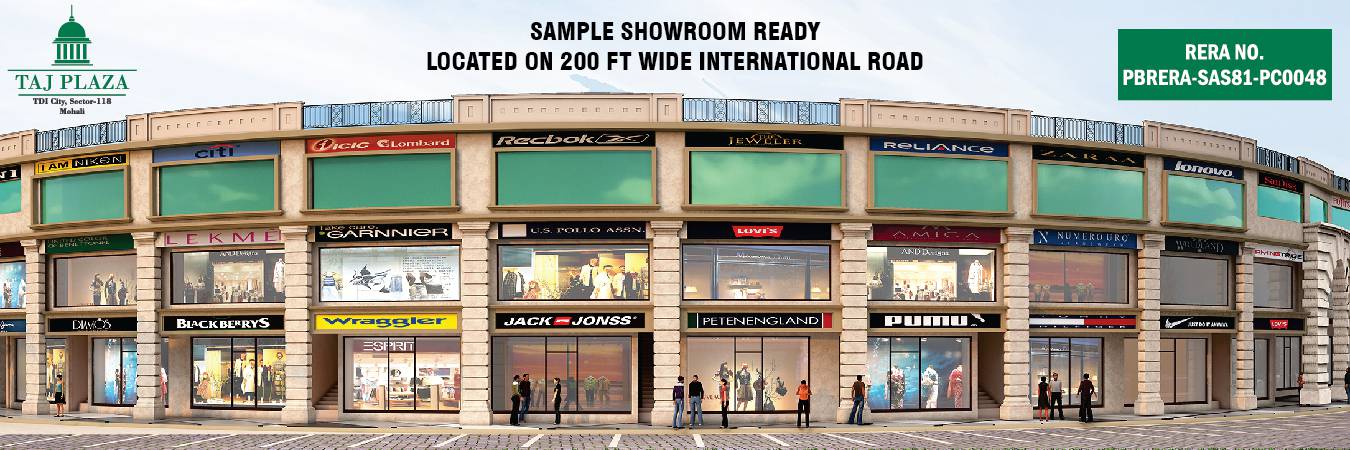 Tdi Park Street Commercial Project on 200ft. Airport Road, Mohali